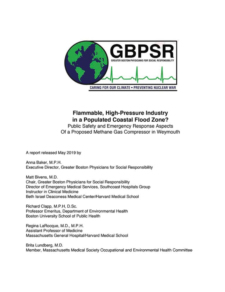 Compressor Public Safety Report | Physicians for Social Responsibility