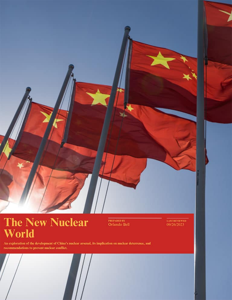 The New Nuclear World: China’s Nuclear Arsenal | Physicians for Social ...