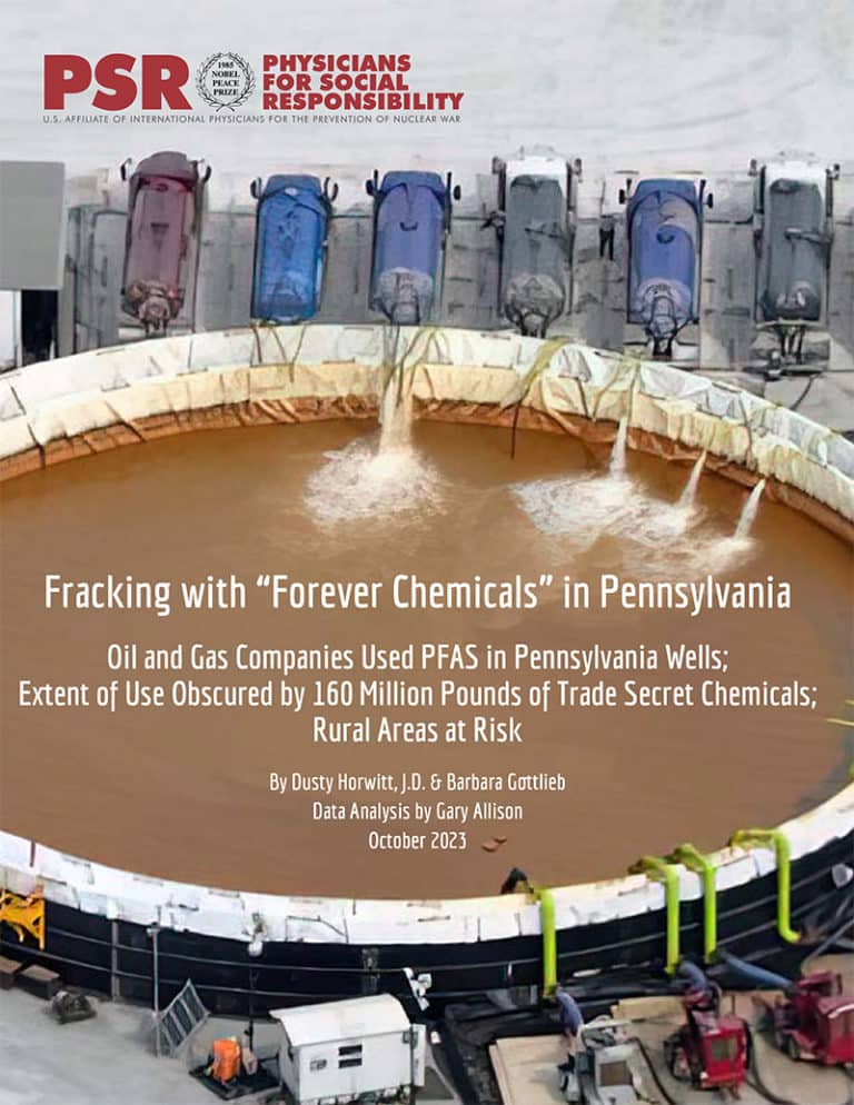 Fracking with “Forever Chemicals” in Pennsylvania | Physicians for ...